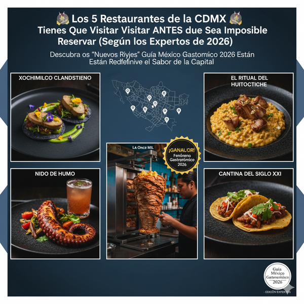 🍽️ Los 5 Restaurantes de la CDMX Que Tienes Que Visitar ANTES de Que S ...