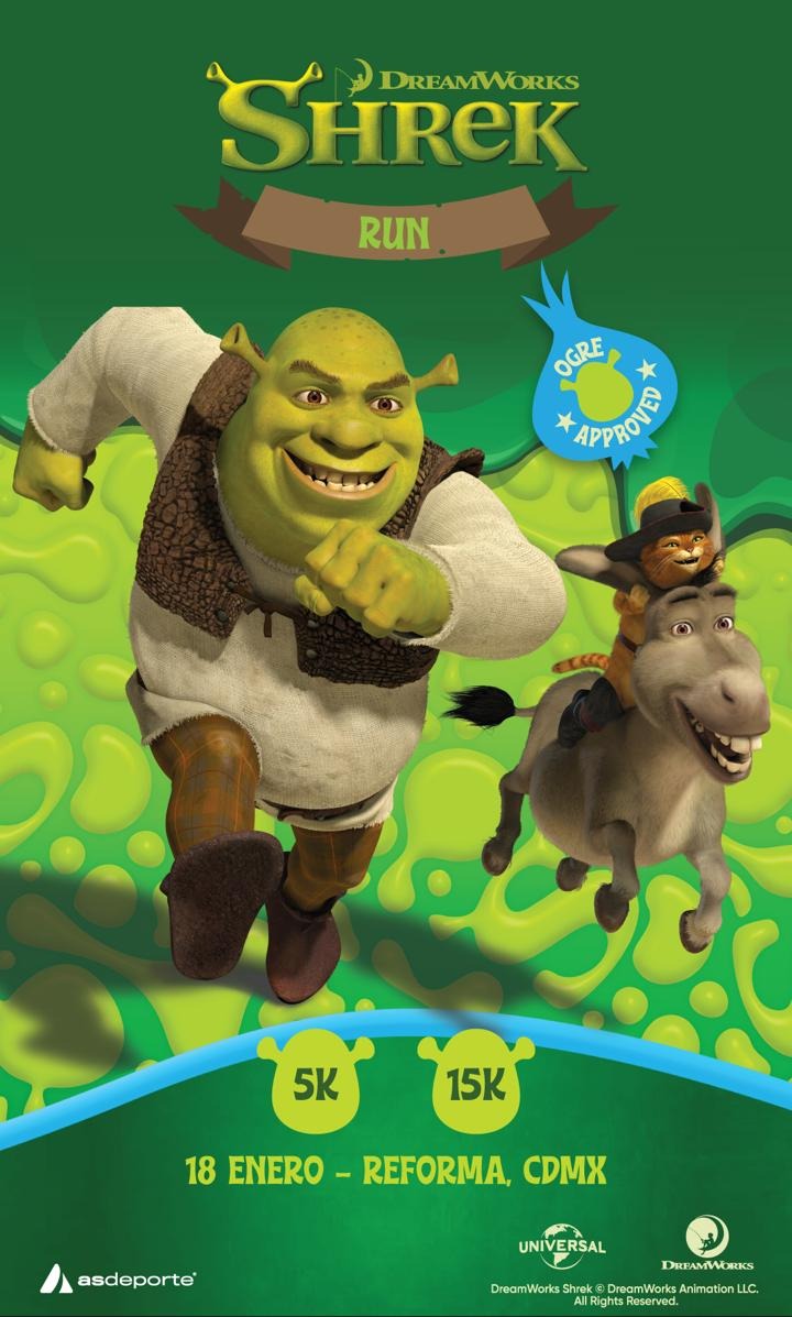 Shrek Run 2026 llega a la Ciudad de México – iWay Magazine