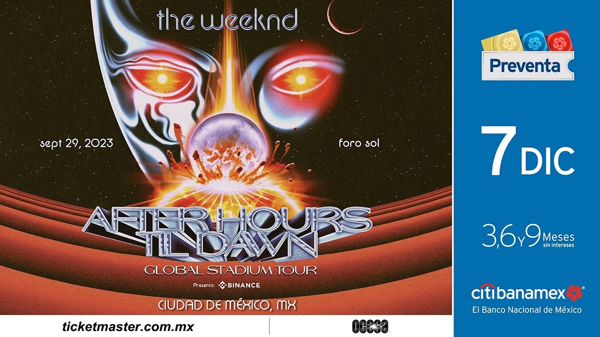 THE WEEKND ANUNCIA LAS FECHAS DEL AFTER HOURS TIL DAWN STADIUM TOUR EN ...