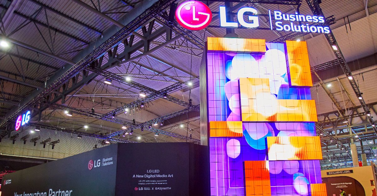 LG PRESENTA SOLUCIONES DE VISUALIZACIÓN DIGITAL B2B MEJORADAS CON AI E ...