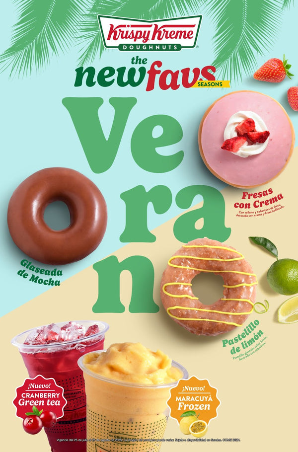 Krispy Kreme® presenta “The New Favs” – iWay Magazine