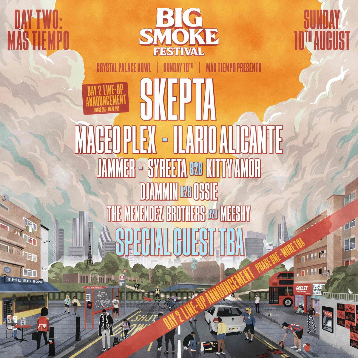 SKEPTA AND SOUTH FACING BIG SMOKE FESTIVAL 2025 – iWay Magazine